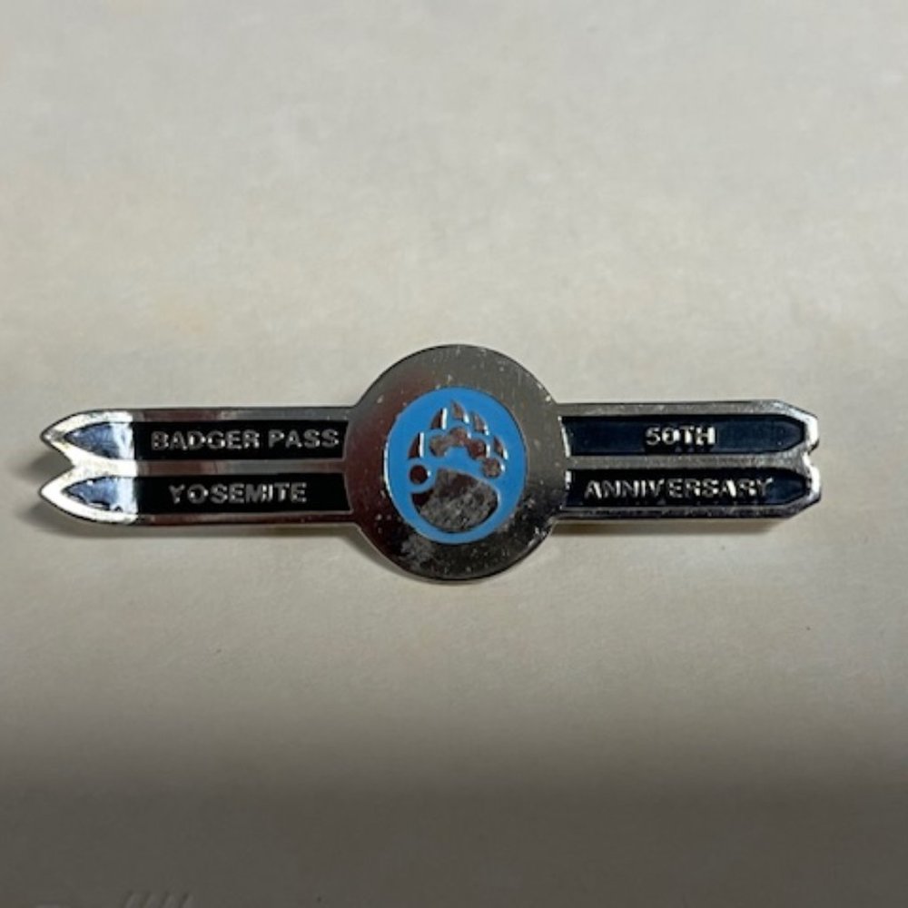 Badger Pass Yosemite 50th Anniversary Paw Pair Of Ski… - Gem